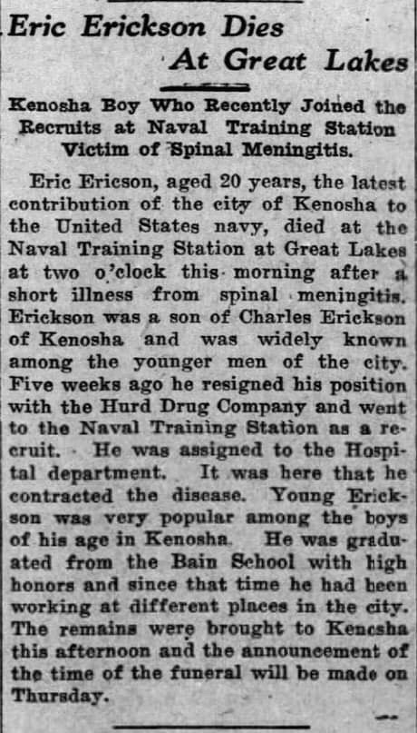 Erick Clarence Erickson - Save Our Servicemembers